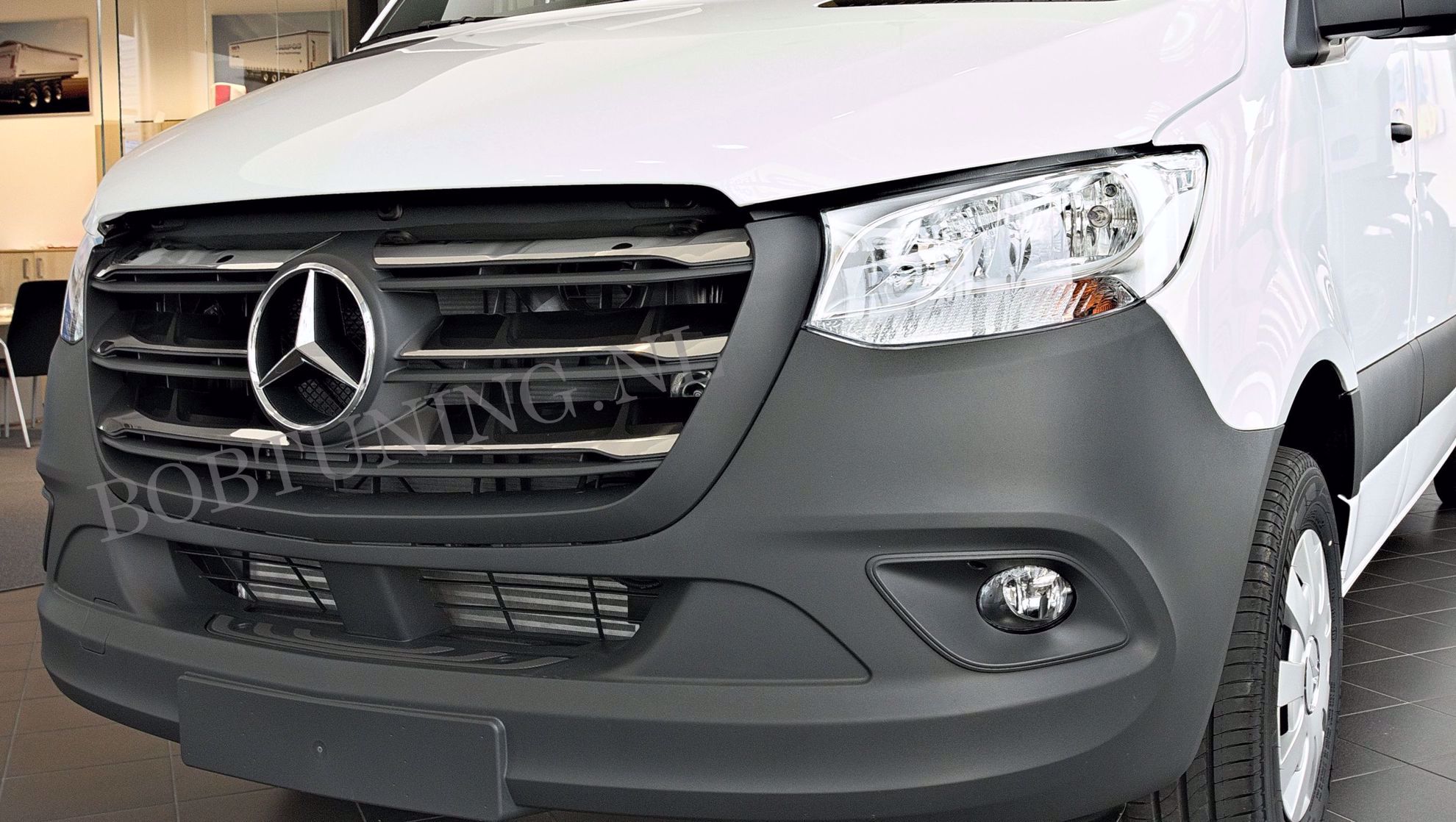 BobTuning|Rvs grill lijsten Mercedes sprinter W907 W910 2018-